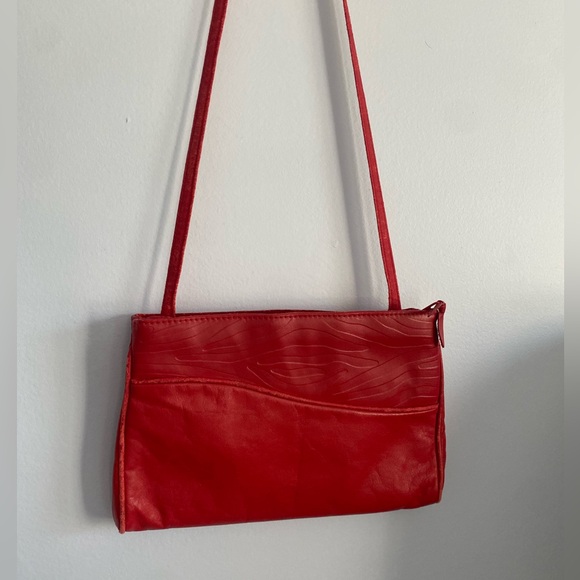 Free People | Bags | Vintage Red Cross Body Bag | Poshmark